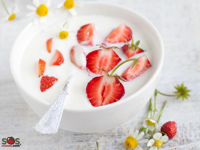 Recettes Yogourt de soya et petits fruits [Yogourt de soya] | SOSCuisine